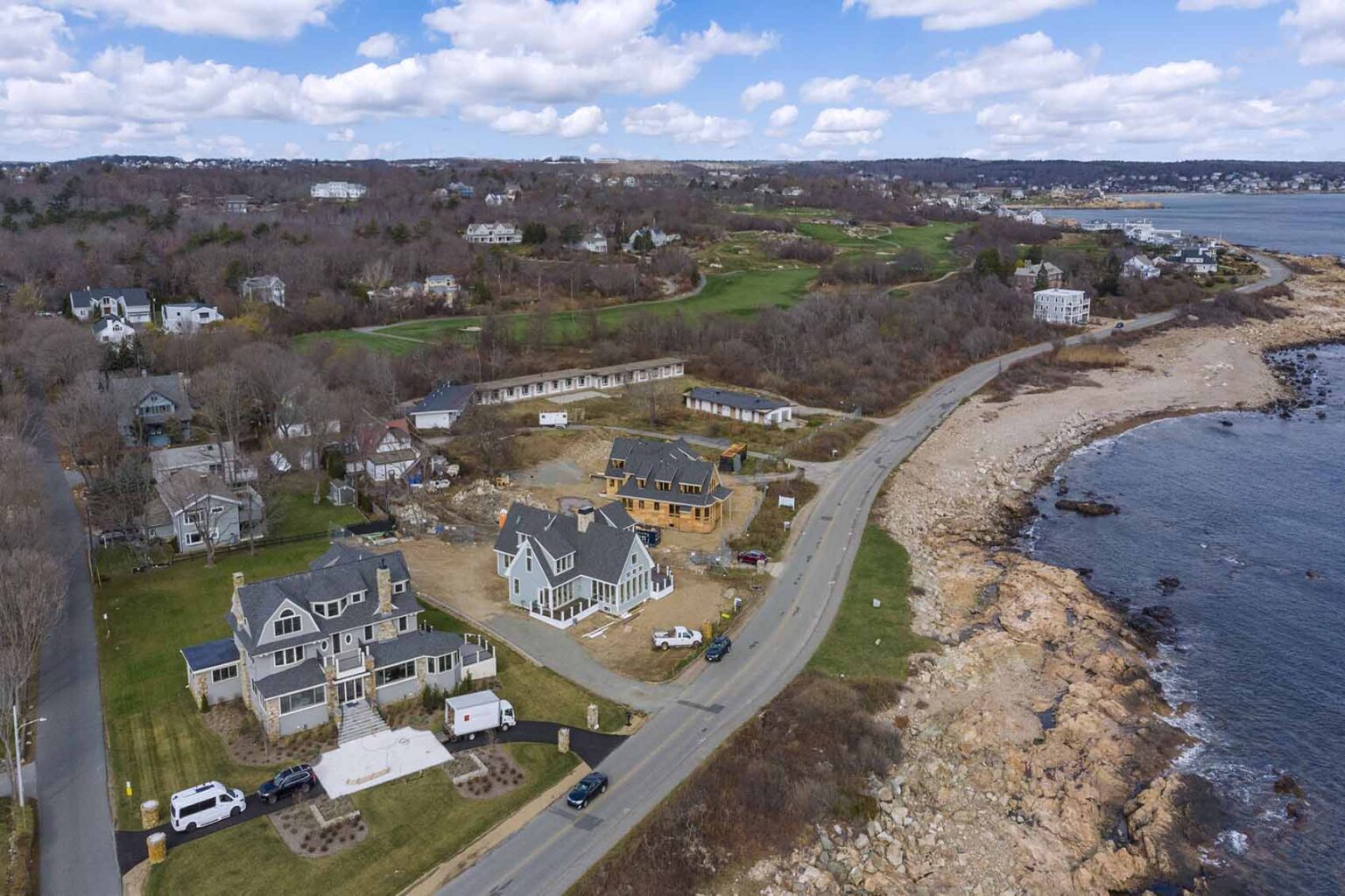 Overall Site Plan - Aquarius on The Back Shore - Gloucester