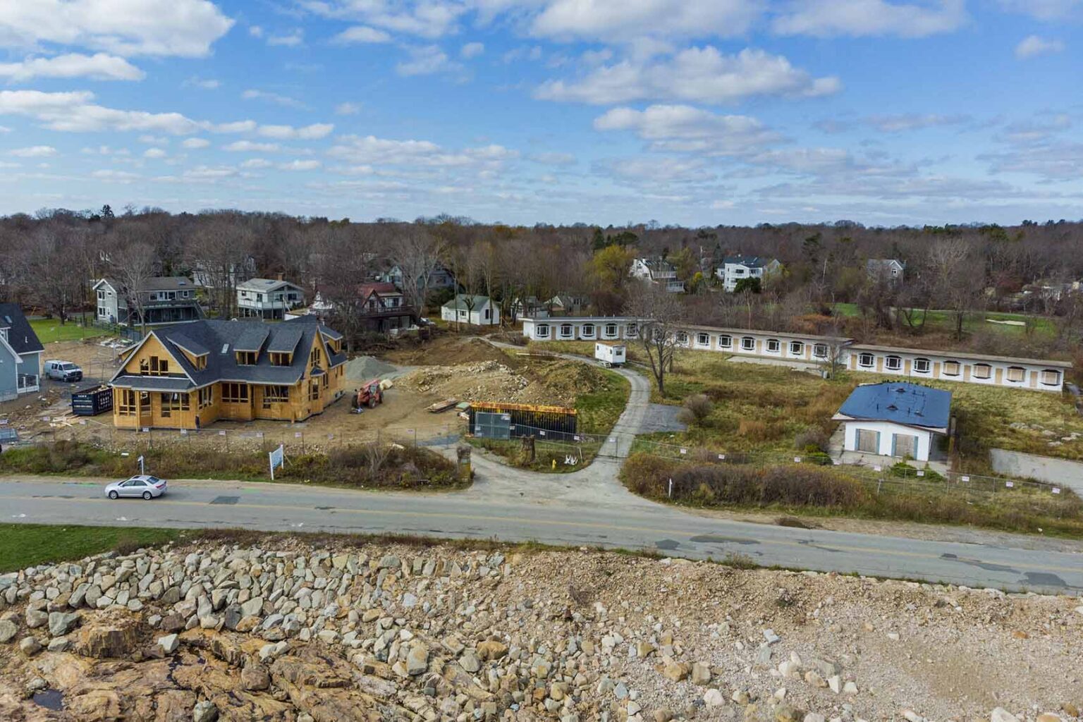 Overall Site Plan - Aquarius on The Back Shore - Gloucester